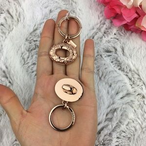 Coach | Accessories | Coach Signature Turnlock Valet Key Ring | Poshmark